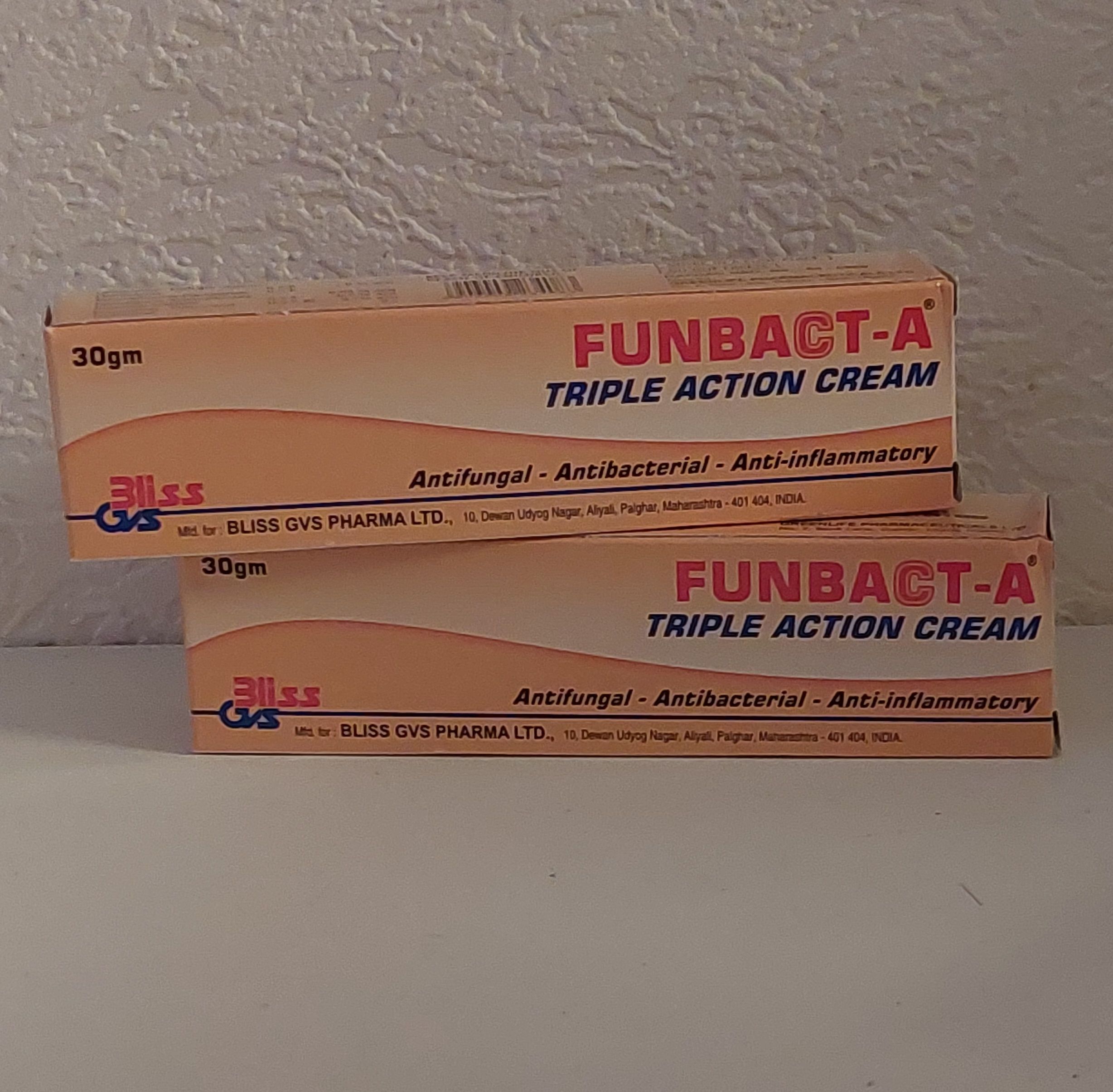 Funbact A Triple Action Cream For Skin Inflammation And Infections Funbact A Triple Action Cream For Skin Inflammation And Infections