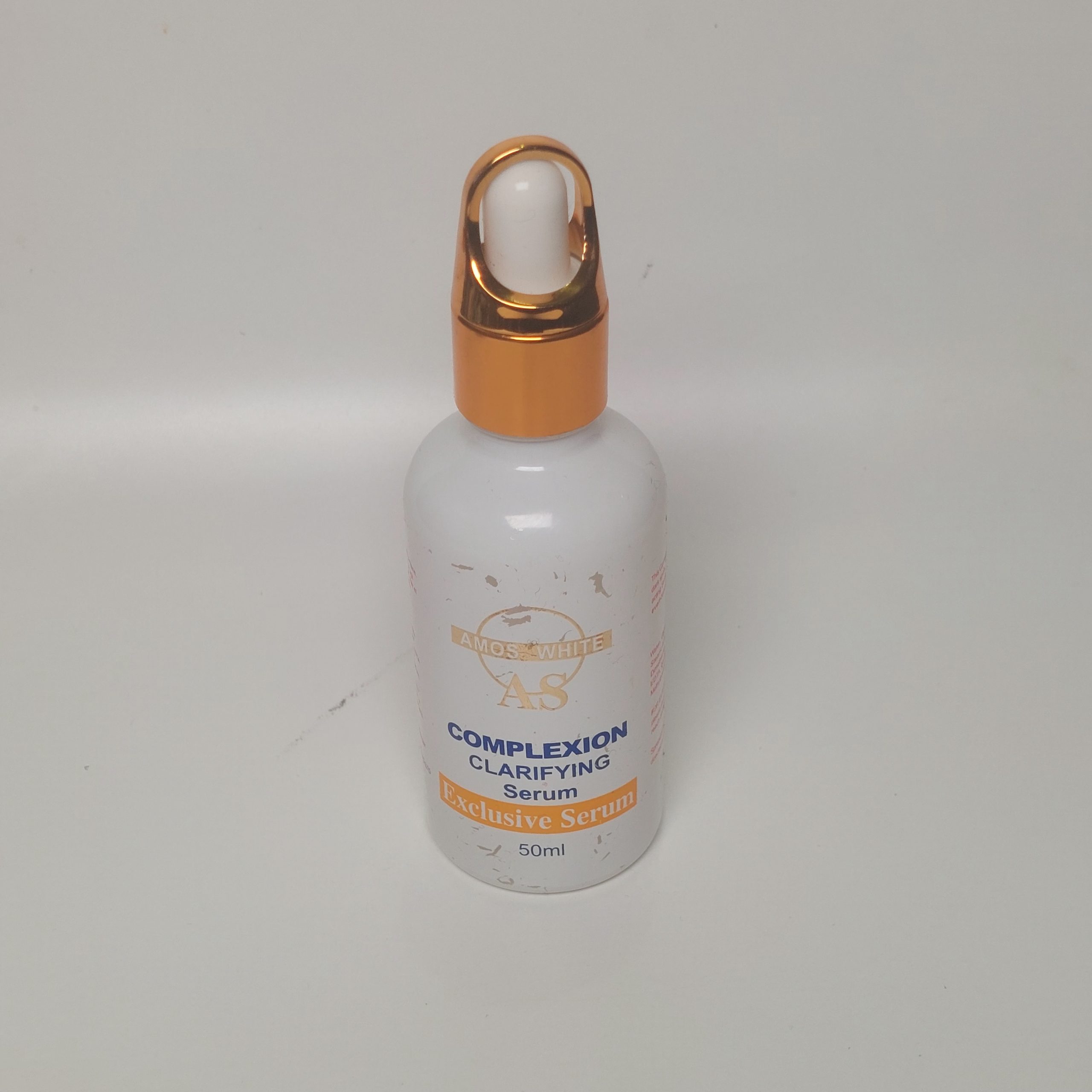 Amos White AS WHITE Complexion Clarifying WHITENIZER Serum Exclusive ...