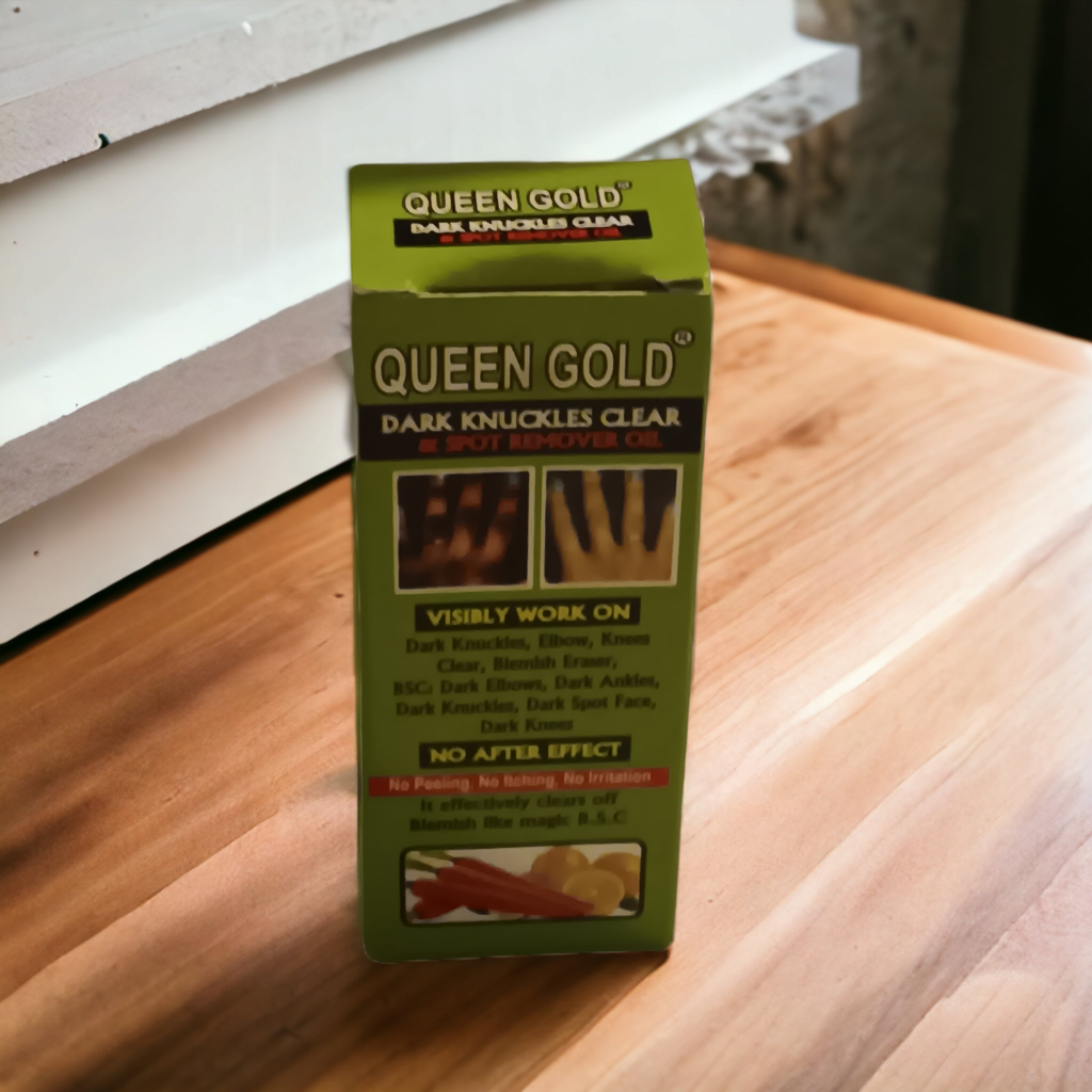 Queen Gold Dark knuckles clear & spot Remover oil - Sandy Skin Care ...