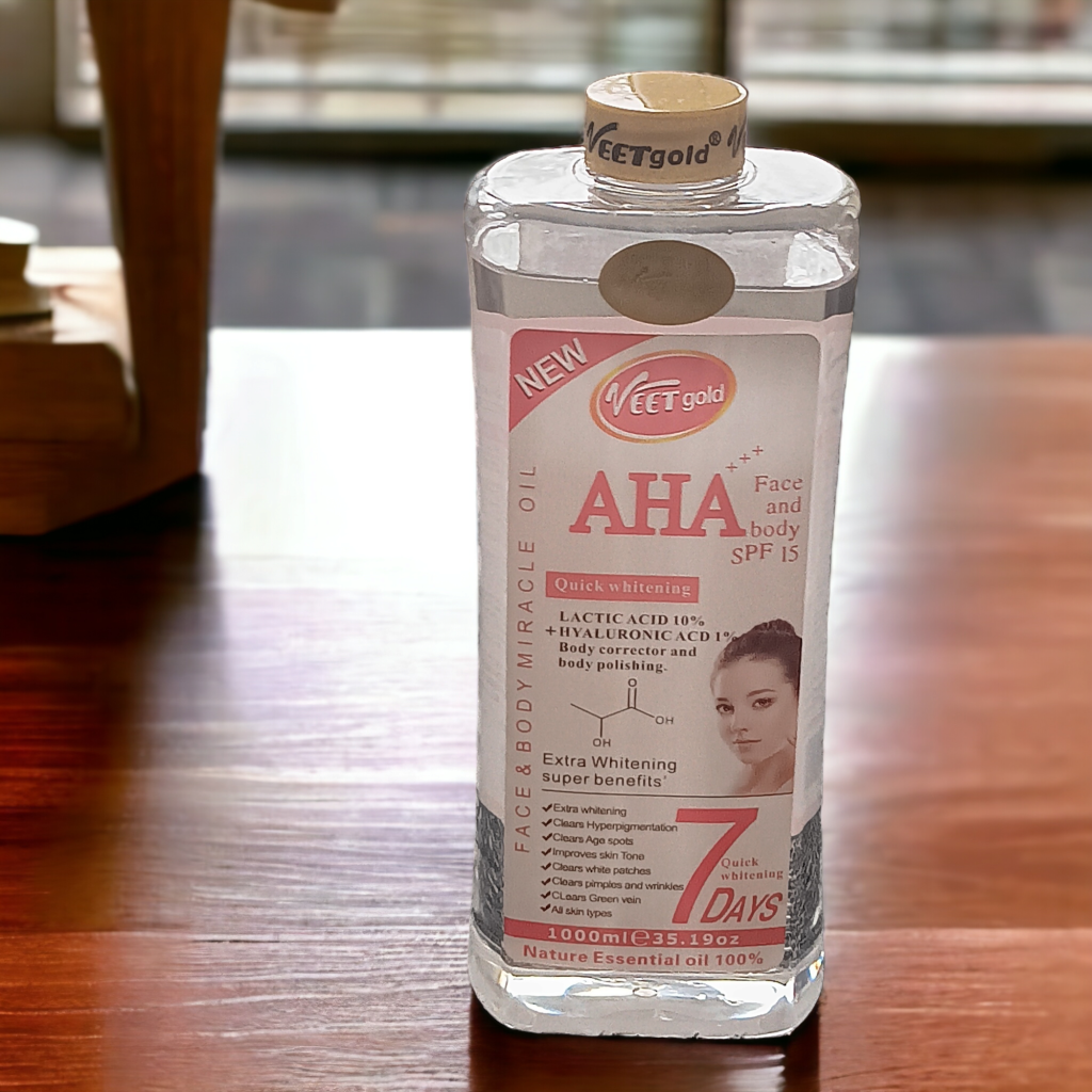 VEET GOLD VEETgold AHA Face & Body Miracle Oil - Sandy Skin Care Products