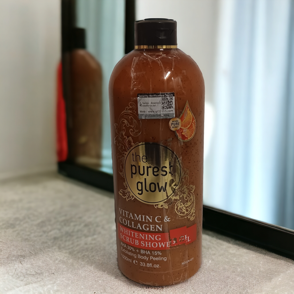 The Purest Glow Vitamin C & Collagen Whitening Scrub Shower Gel - Sandy ...