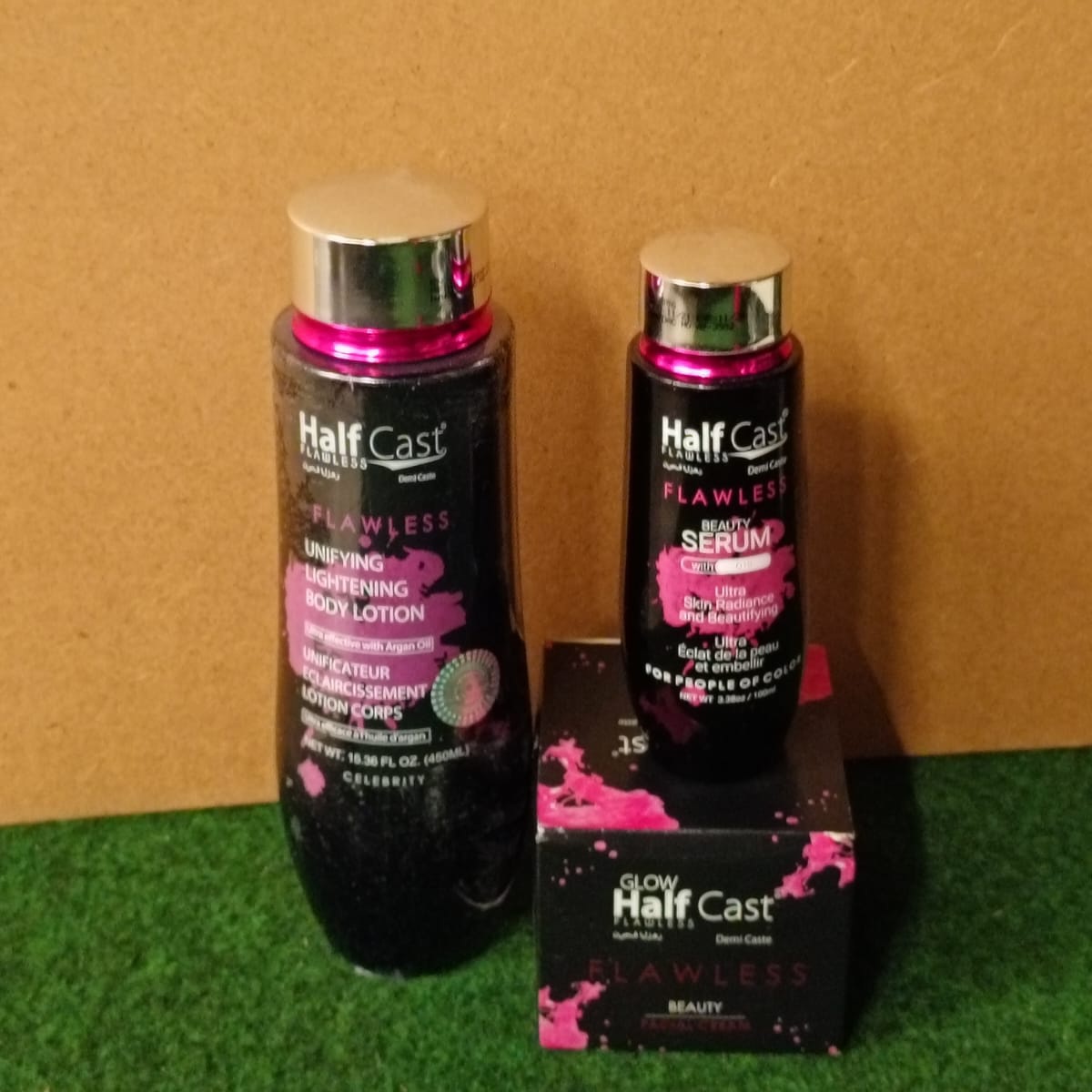 Glow Half Cast Flawless Lotion, And Serum,face cream - Sandy Skin Care ...