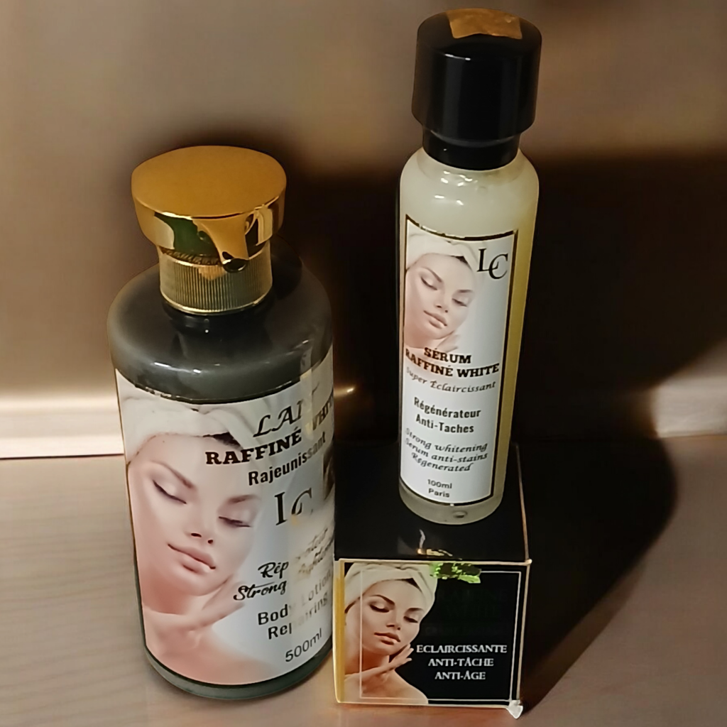 Raffine White Rejuvenating Milk, Serum & Face Cream 3in1 - Sandy Skin ...