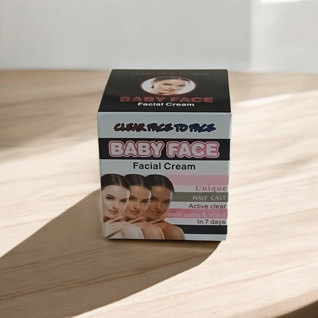 Baby Face CLEAR FACE TO FACE BABY FACE FACIAL CREAM - Sandy Skin Care ...