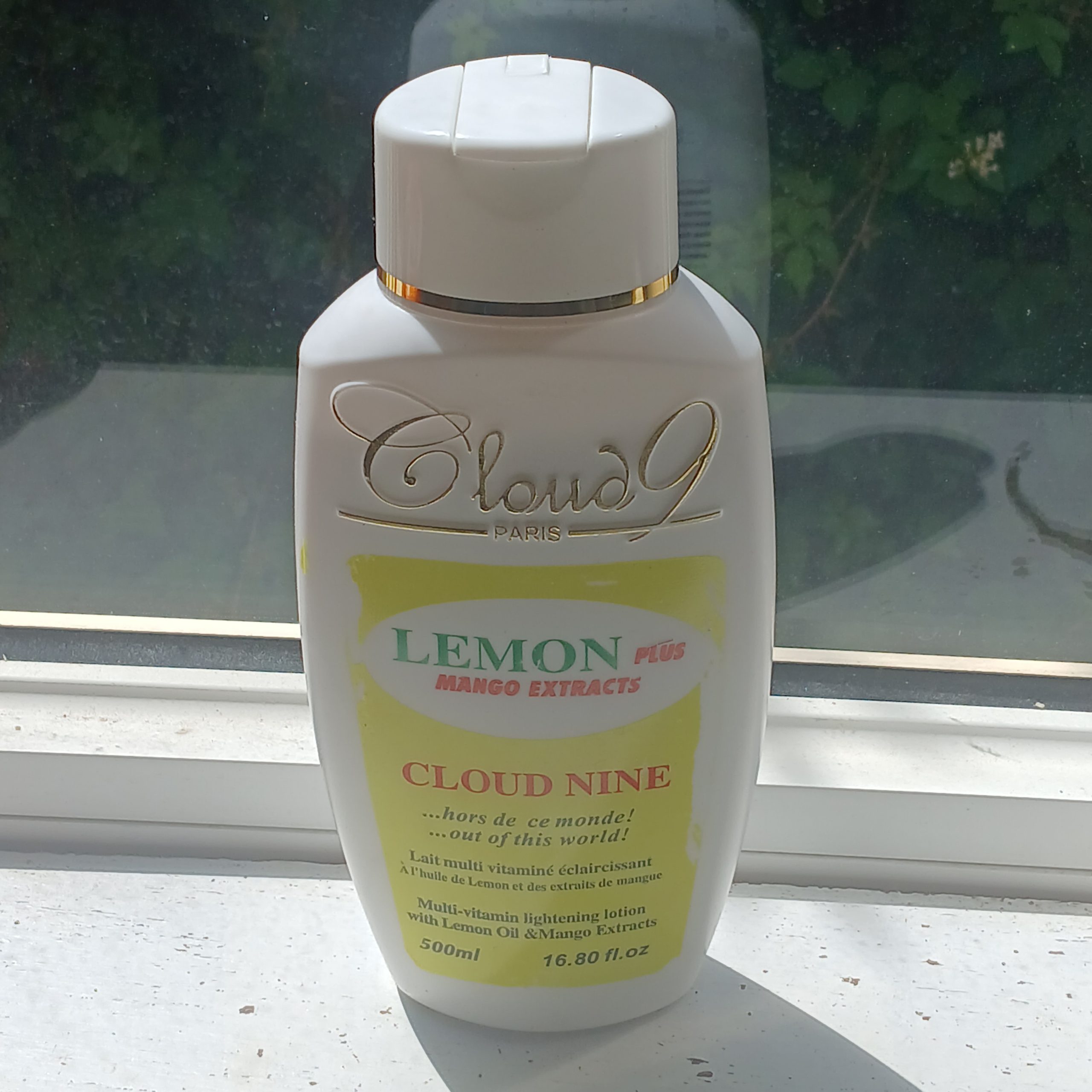 Cloud 9 Lemon Plus Lotion – Lemon Plus Mango Extracts – 500ml - Sandy ...