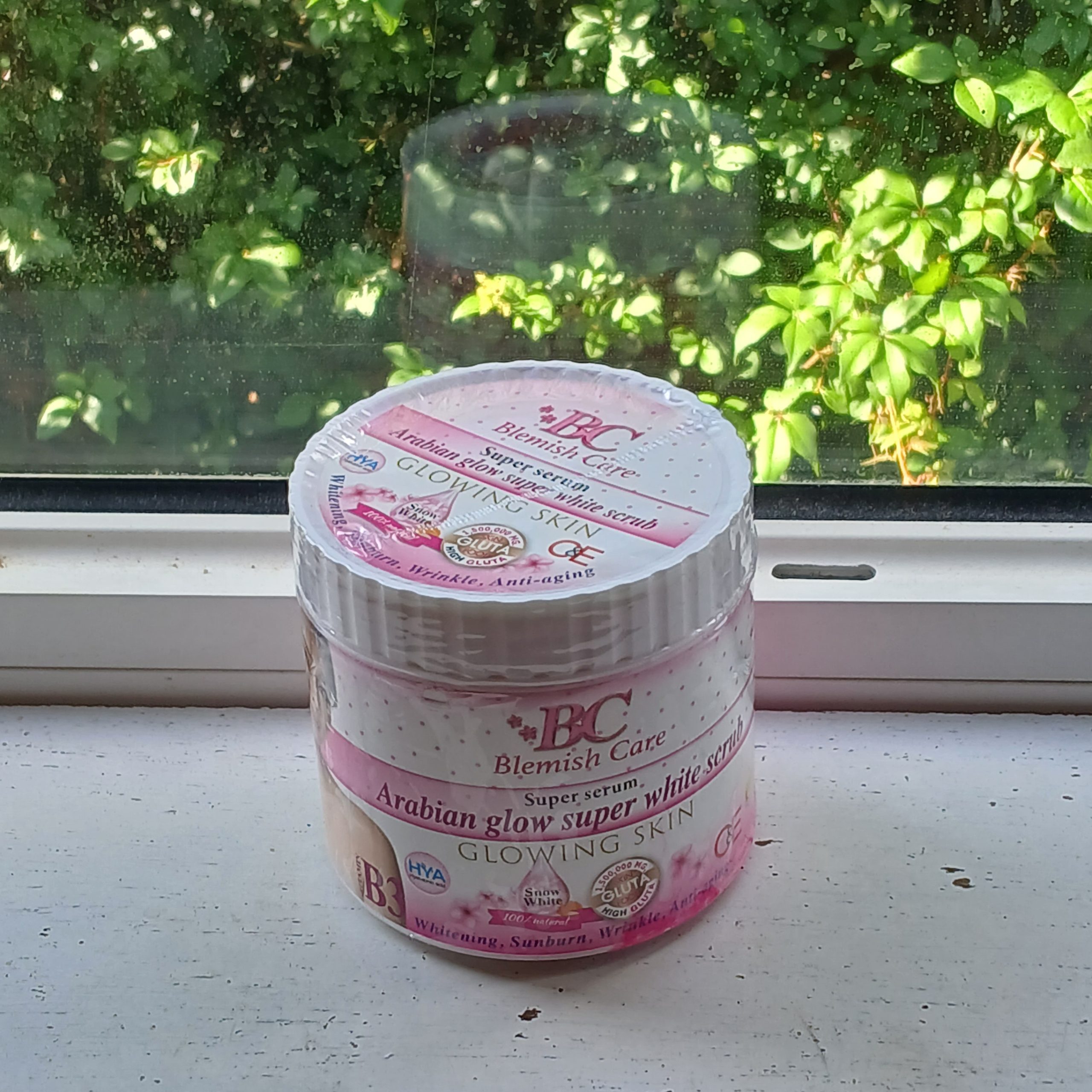 BC Blemish Care Arabian Glow Super White Body Scrub." - Sandy Skin Care ...