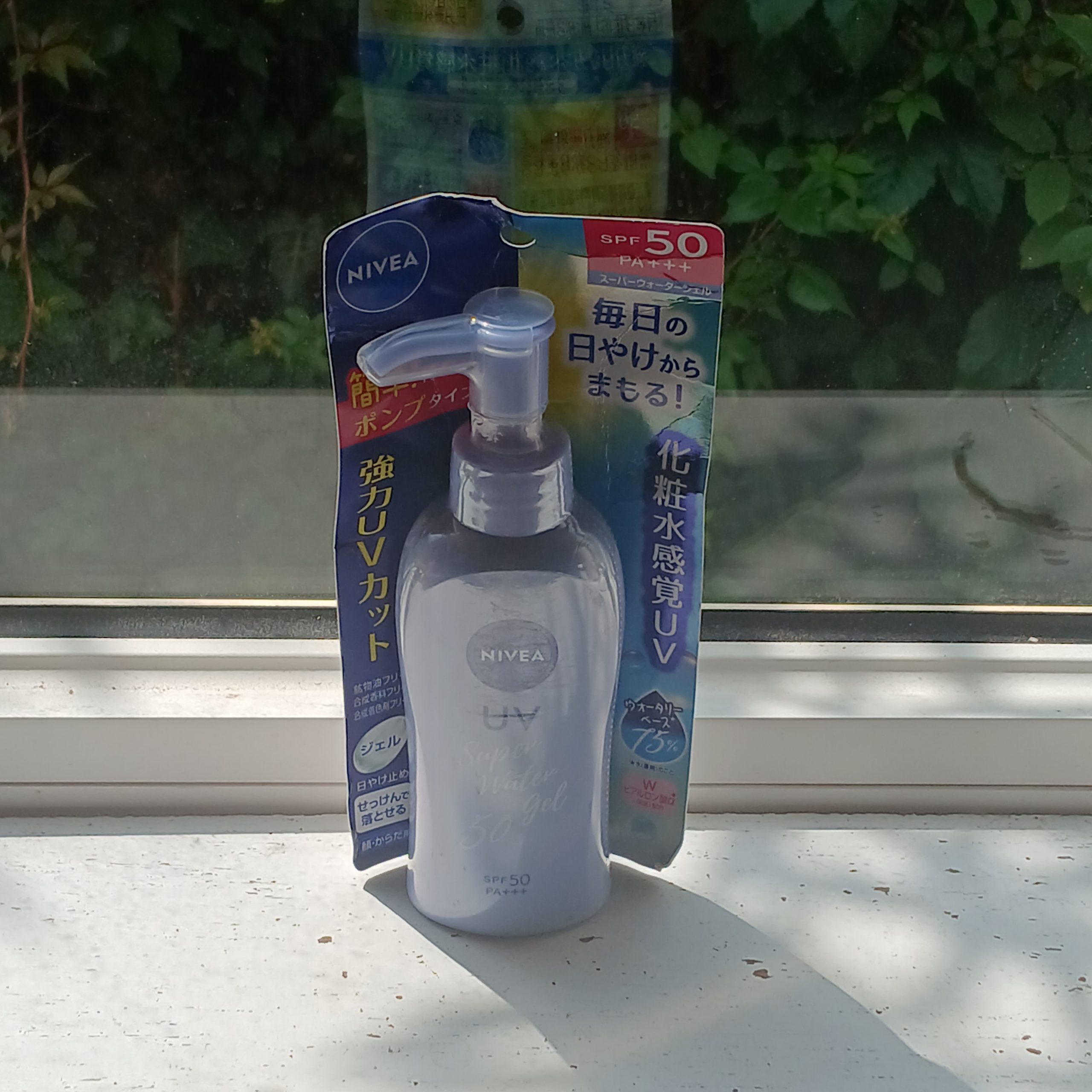 Nivea Japan UV Super Water Gel SPF 50 PA+++, a popular Japanese ...
